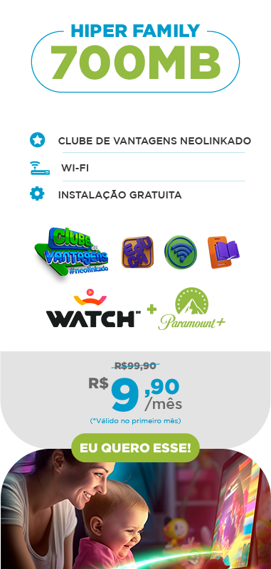 Internet Planos Residenciais - Seja Cliente Neolink
