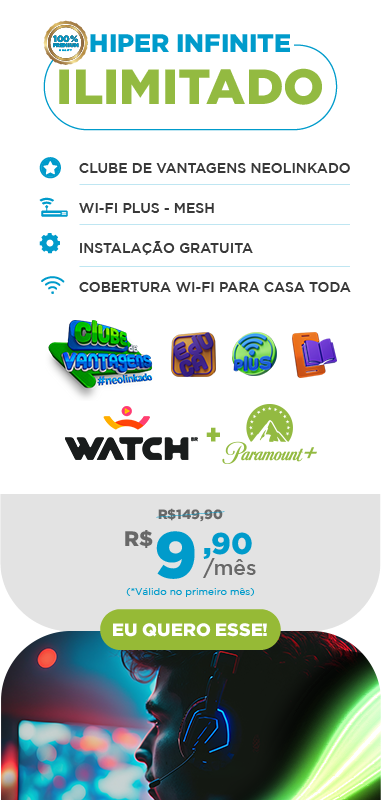 Internet Planos Residenciais - Seja Cliente Neolink